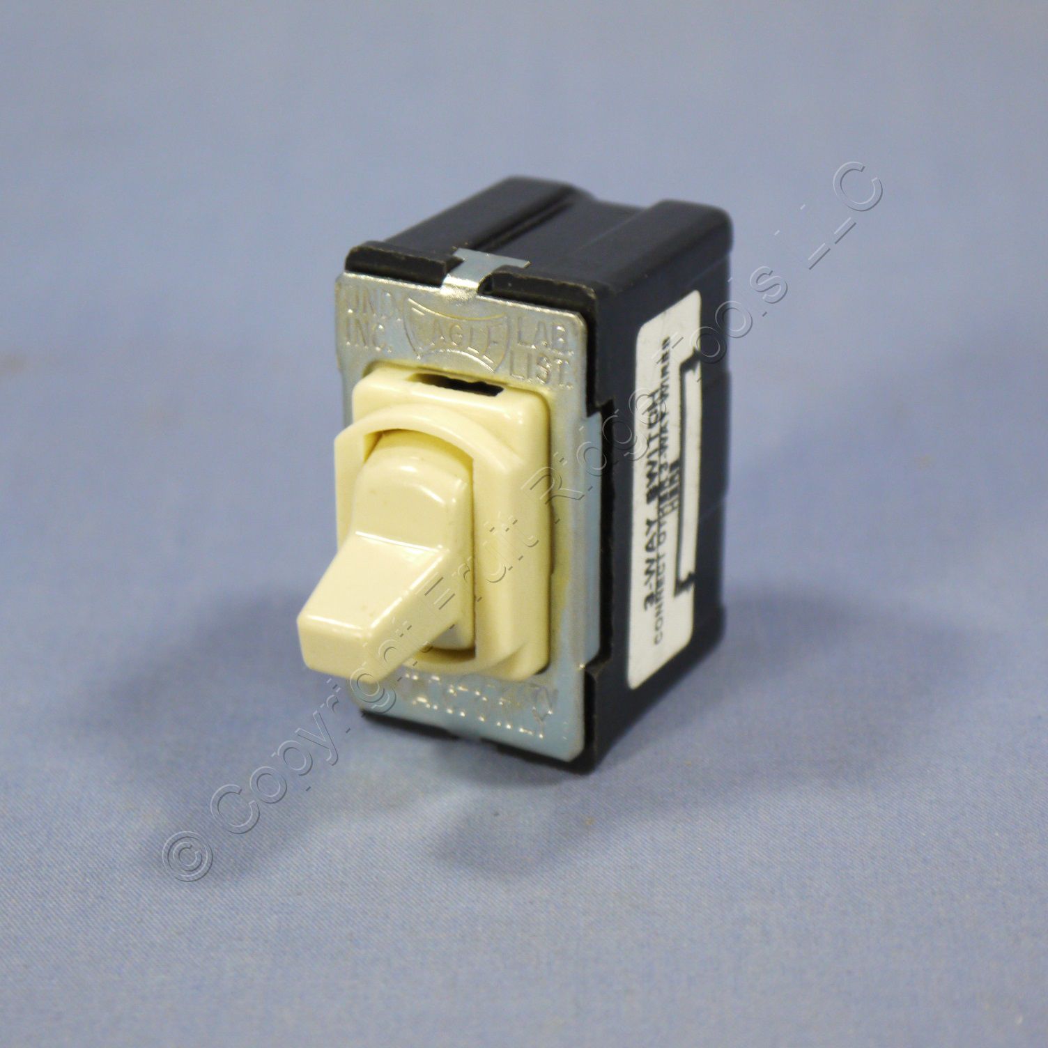 Eagle Ivory 3-Way Interchange Toggle Switch for Despard Switch Plate ... Eagle Ivory 3-Way Interchange Toggle Switch for Despard Switch Plate ...